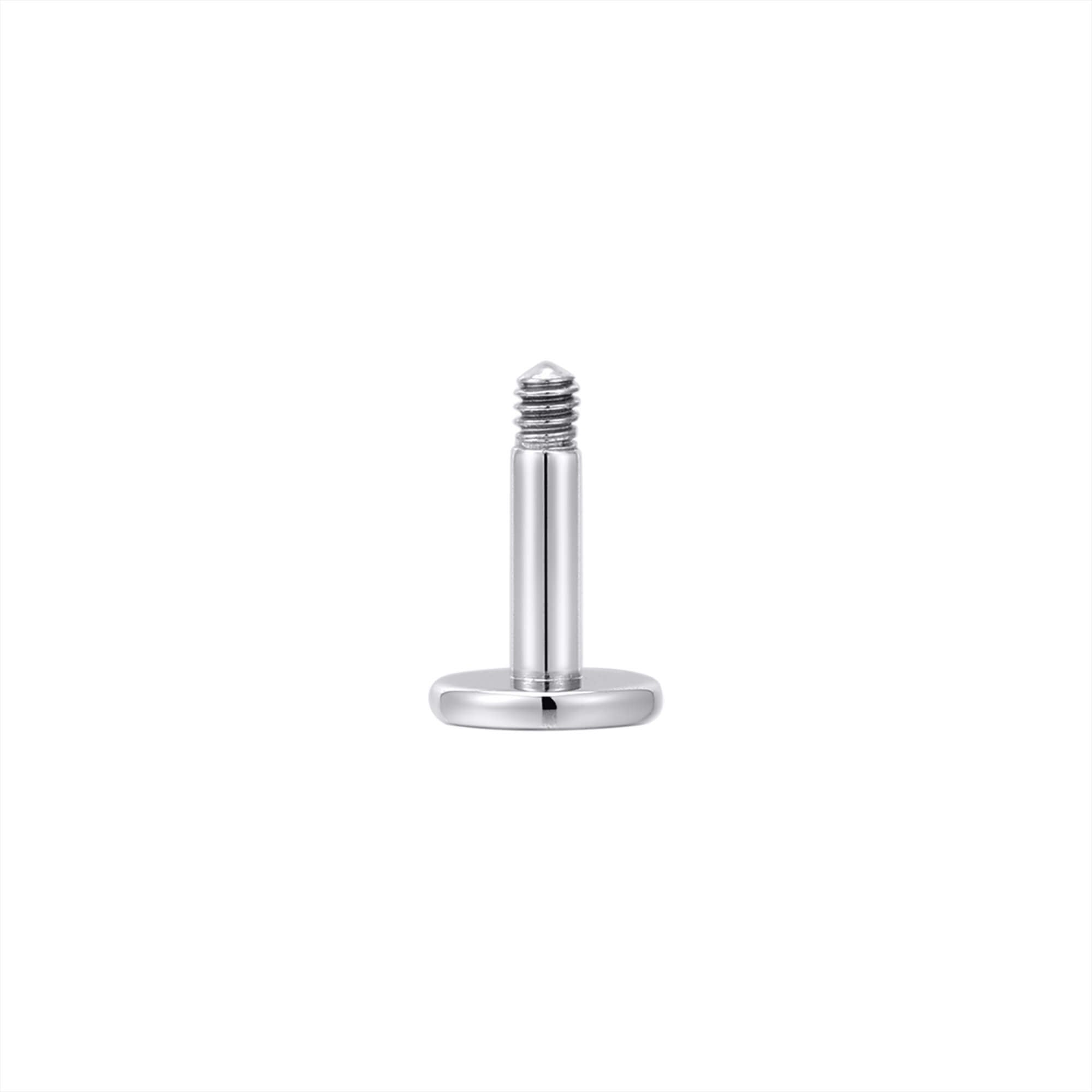 WITH BLING | Externally Threaded Labret (16G)